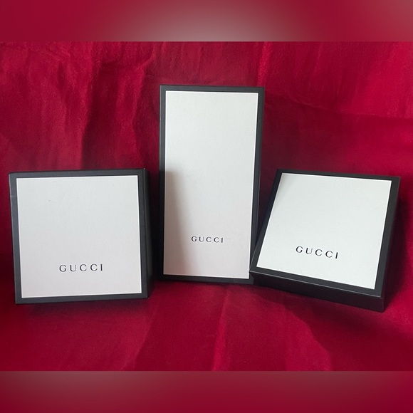 Gucci | Bags | 3 Empty Auth Gucci Boxes | Poshmark